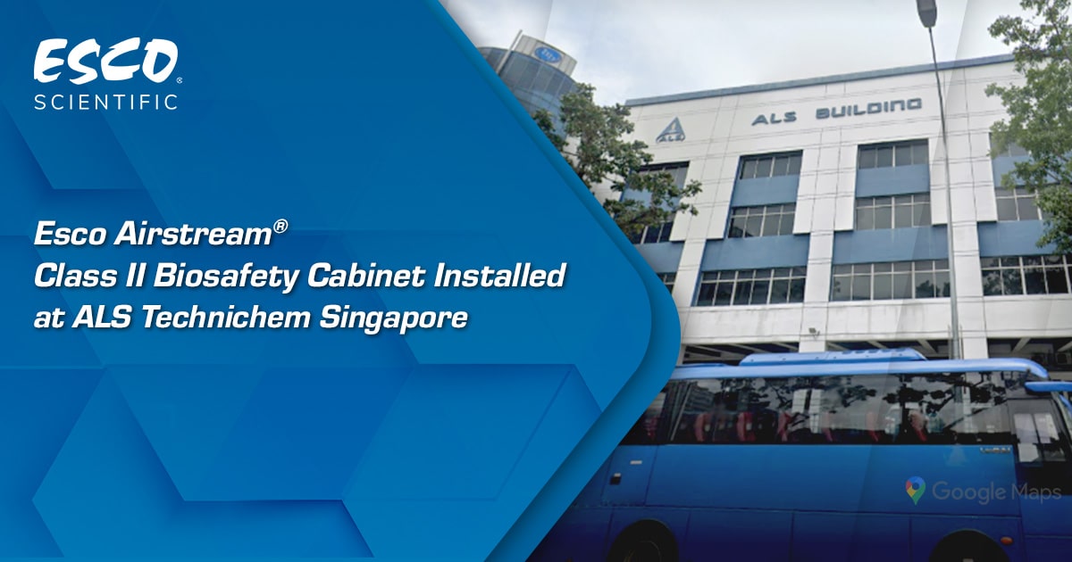 Esco BSC at ALS Technichem (S) Pte Ltd | Esco Lifesciences