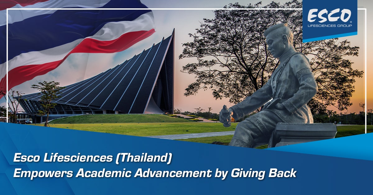 Esco Empowers Academic Advancement by Giving Back| Esco Lifesciences