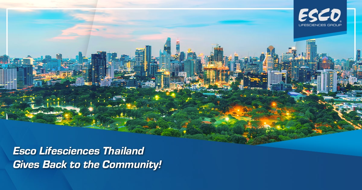 Esco Thailand gives back to the community | Esco Lifesciences