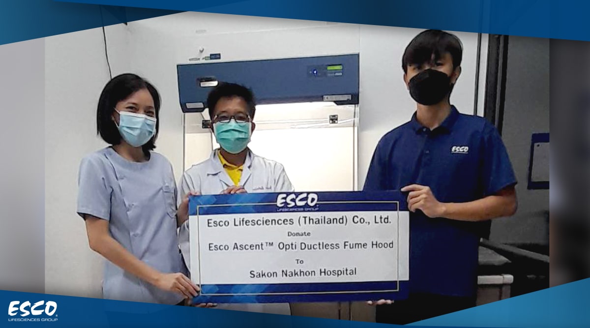 Esco Thailand gives back to the community | Esco Lifesciences