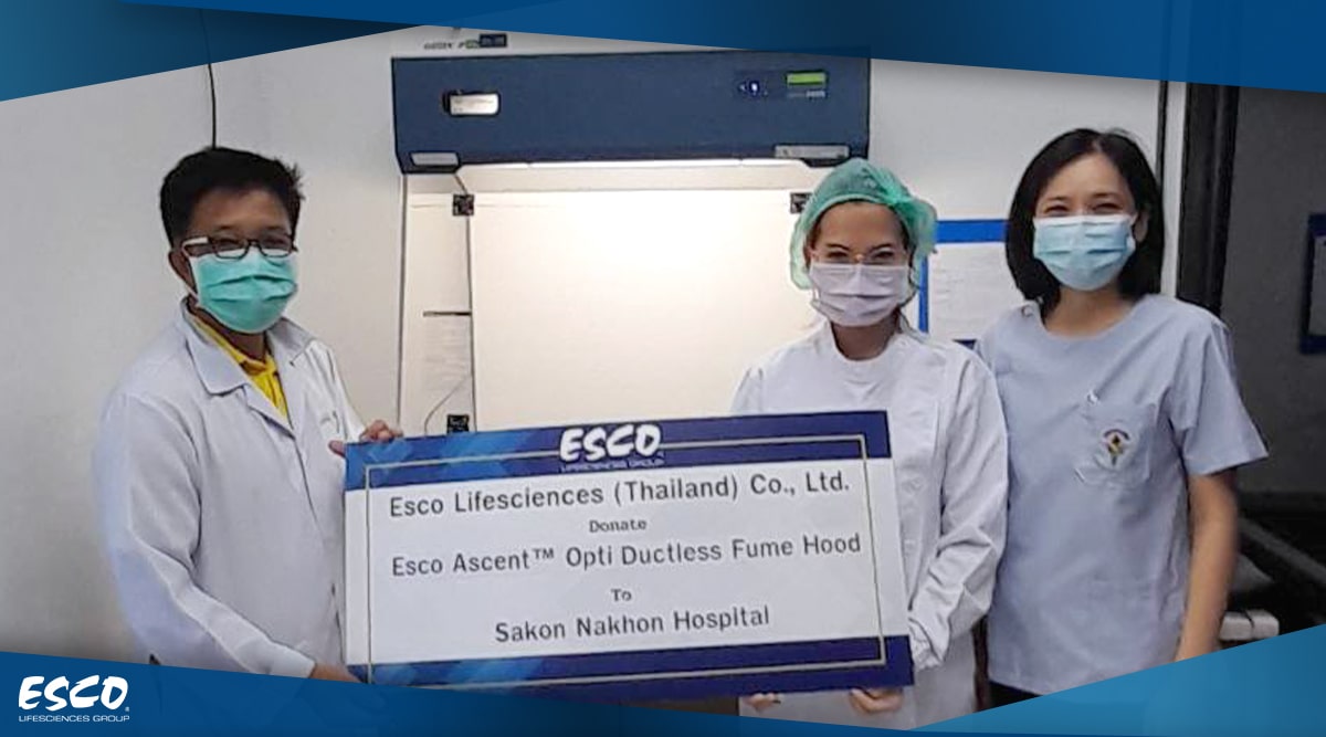 Esco Thailand gives back to the community | Esco Lifesciences