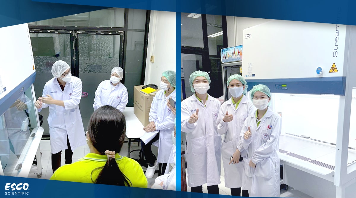 Streamline® Biosafety Cabinet at Saha Farms | Esco Lifesciences