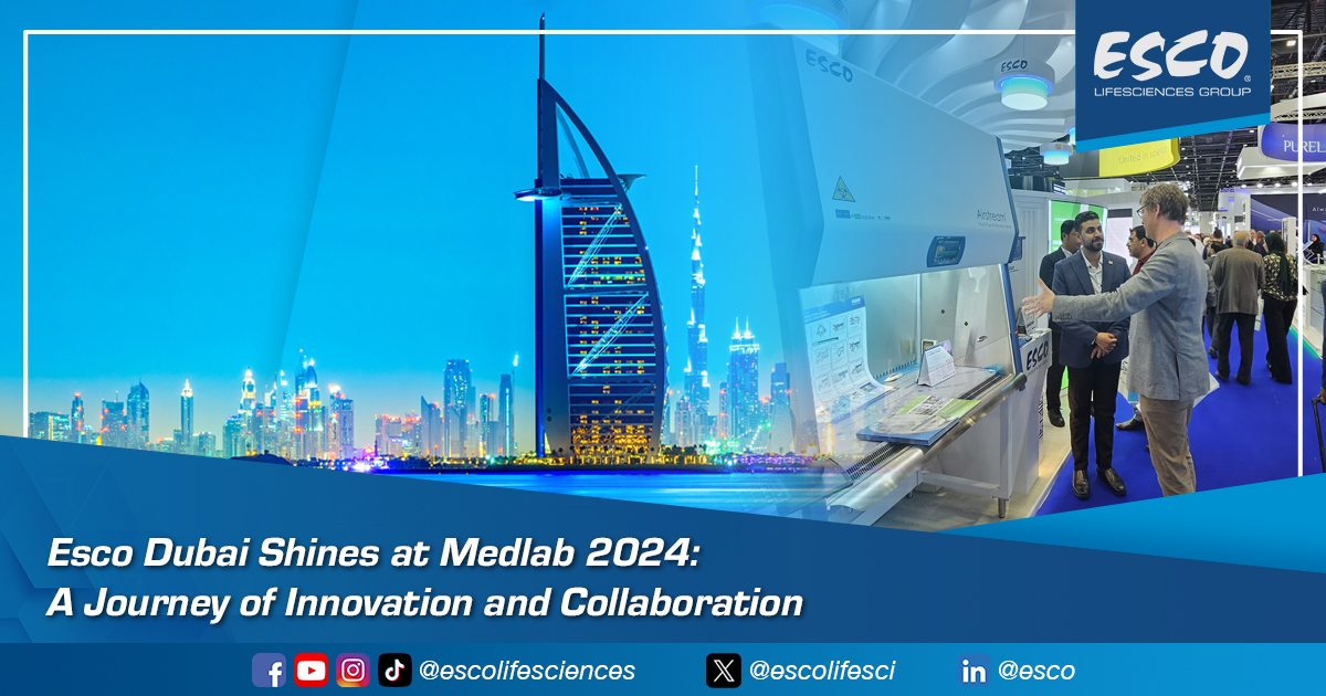 Esco Dubai Shines at Medlab 2024: A Journey of Innovation and ...