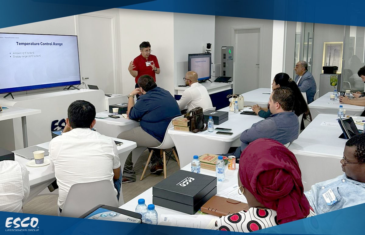 Sales and Service Training in Dubai Office | Esco Lifesciences