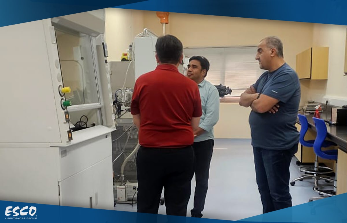 Sales and Service Training in Dubai Office | Esco Lifesciences