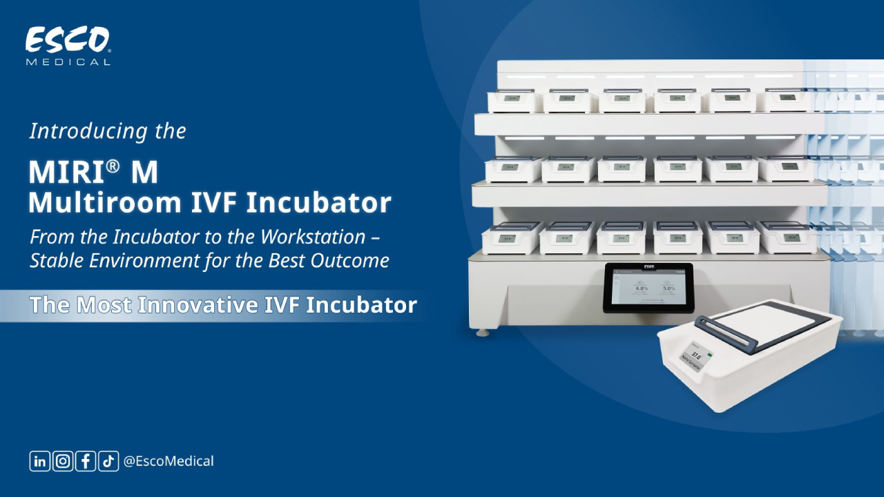 Introducing the MIRI® M Multiroom IVF Incubator: One Patient, One ...
